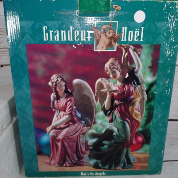 Grandeur Noel | Holiday | New Grandeur Noel Porcelain Nativity Angels ...